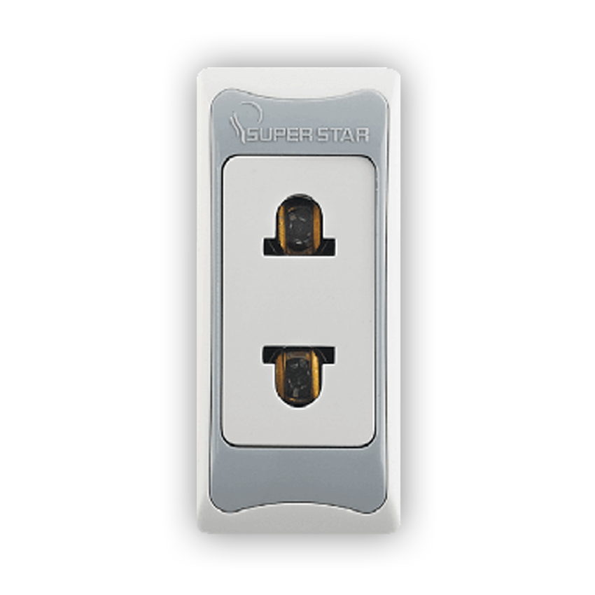 Super Star Premium 2-Pin Socket