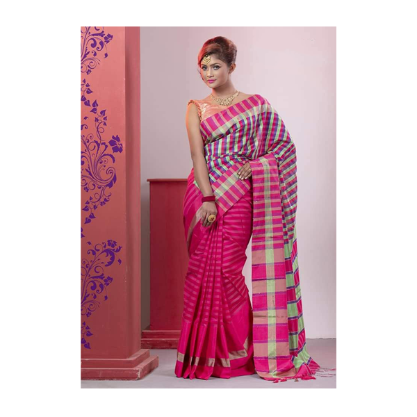 Half Silk Sharee - MT993