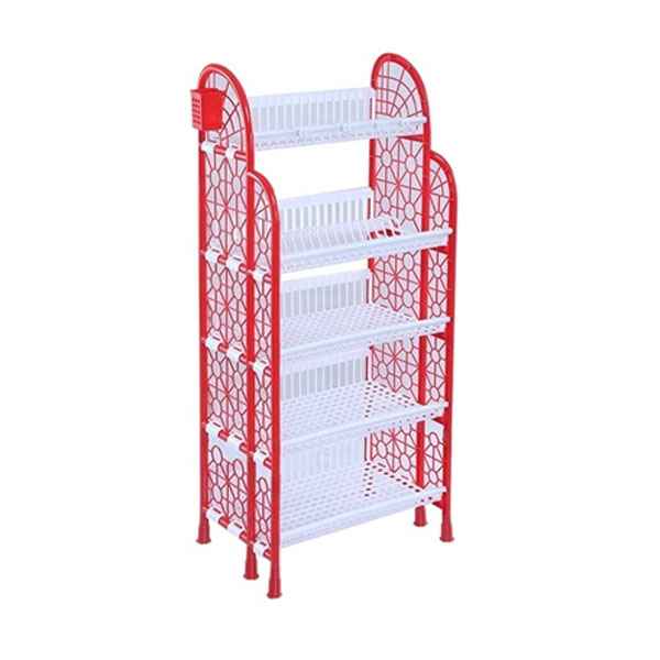 RFL Premium Kitchen Rack 5 Step - Red & White 839770