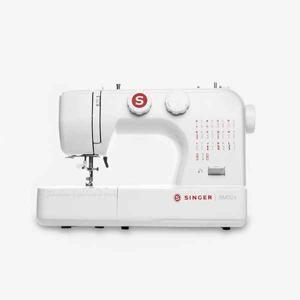 SINGER - SM024 Electric Sewing Machine - White Color