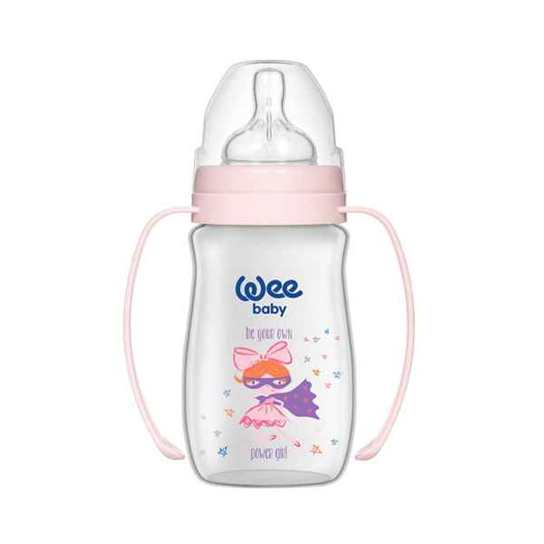Wee Baby Classic Wide Neck Pp Bottle With Grip 250 Ml-50302004