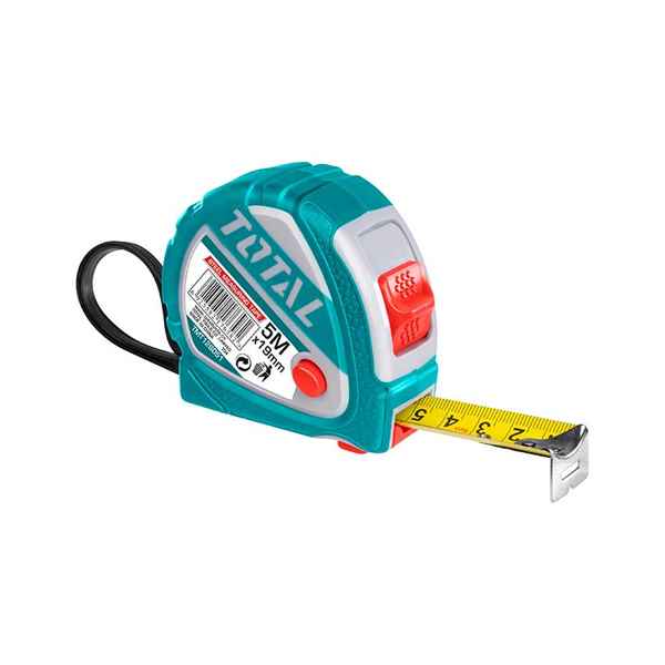 TOTAL Steel Measuring Tape 3x16mm (Metric & Inch)