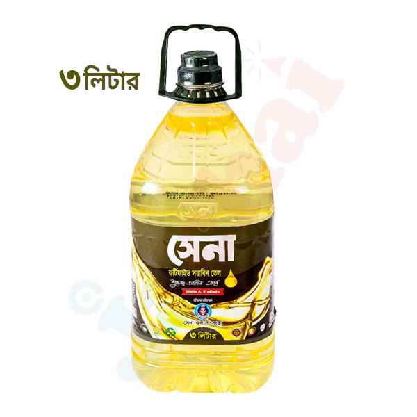 Sena Fortified Soyabean Oil 3 Liter
