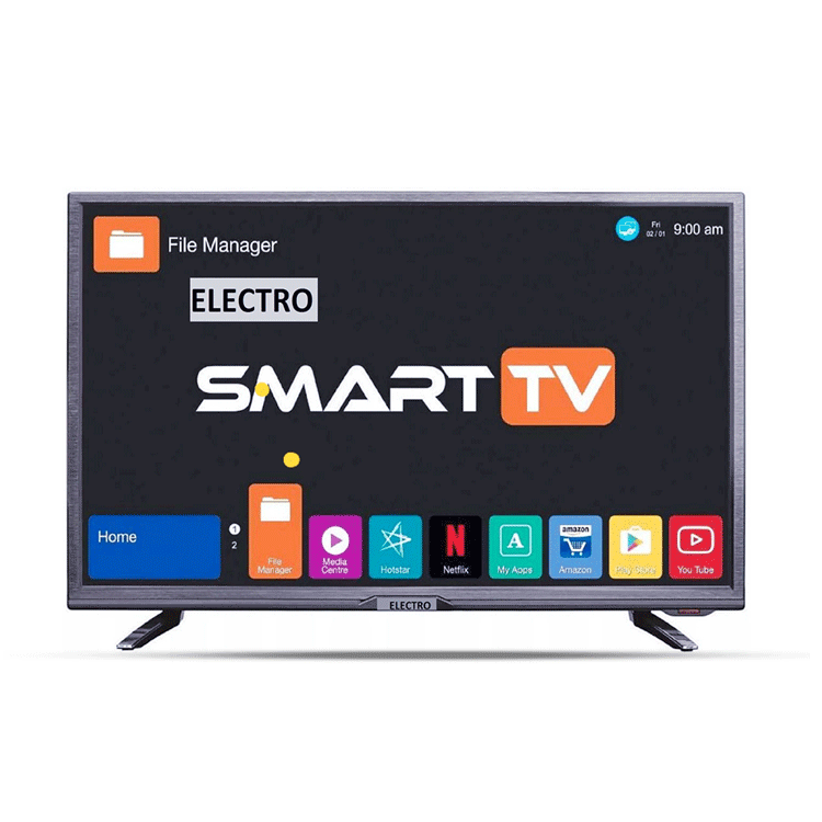 Electro 43" Ultra Slim Android Super Smart Led Tv - 43ES1